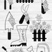 Garden Bundle SVG, Gardening Tool PNG Illustration, Farmhouse Spring ...