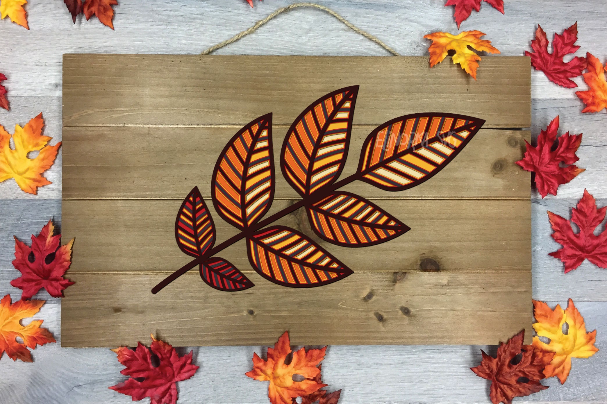 3D Layered Leaf SVG Fall SVG Cut File Intricate Design 6 - Etsy Canada