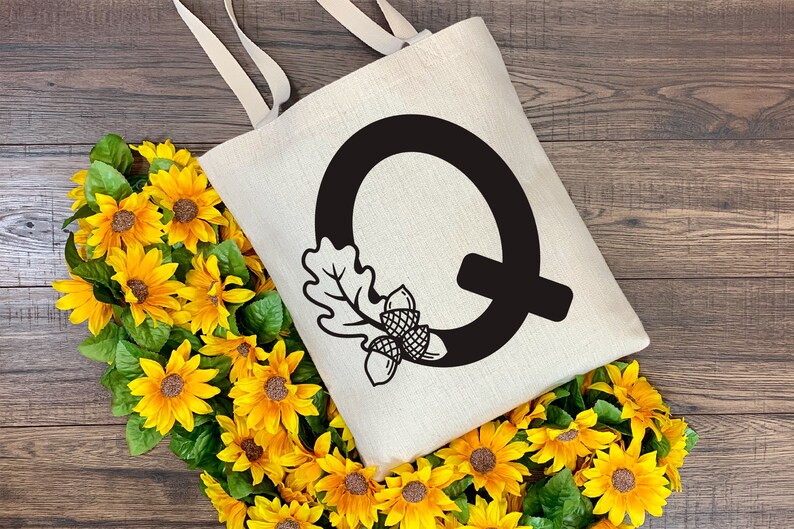 Fall Alphabet SVG Oak Leaves SVG Abc 26 Alphabet Letters - Etsy