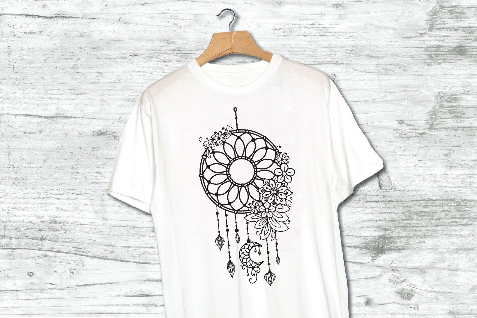 Dream Catcher Svg, Floral Dreamcatcher Svg, Boho Svg, Dreamer Svg ...