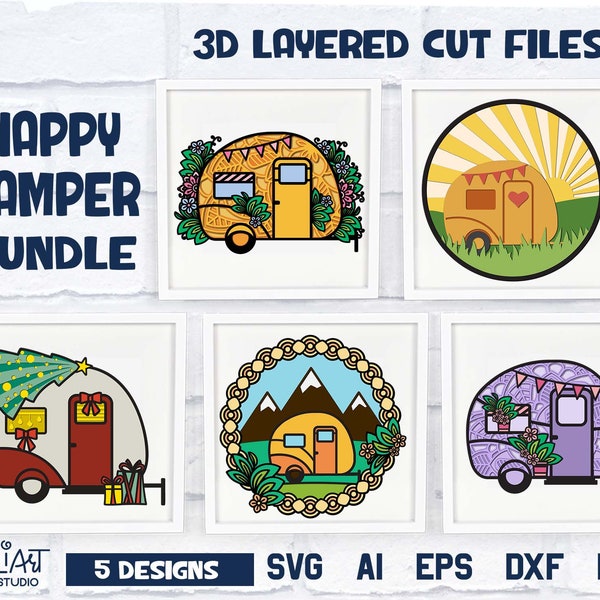 Camping Mandala Svg - Etsy