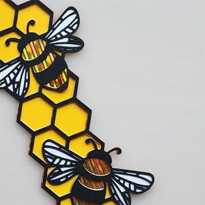 Bookmark SVG, Bee SVG, Bookmark Template SVG, Book Lover Gift, Bee ...