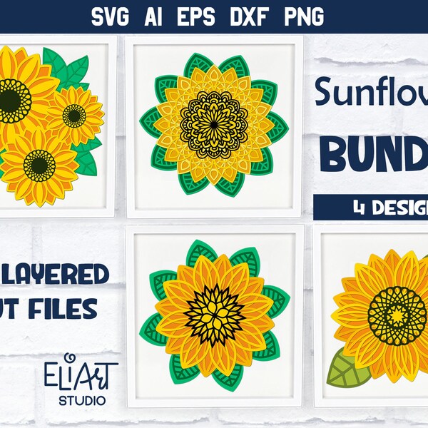 Sunflower Mandala - Etsy