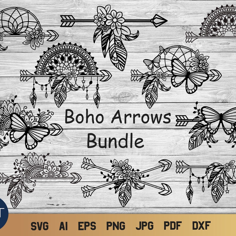 Tribal Arrow Svg - Etsy