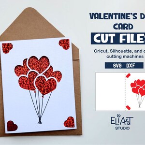 Happy Valentines Day Insert Card, Valentine Card SVG Design, Valentine ...