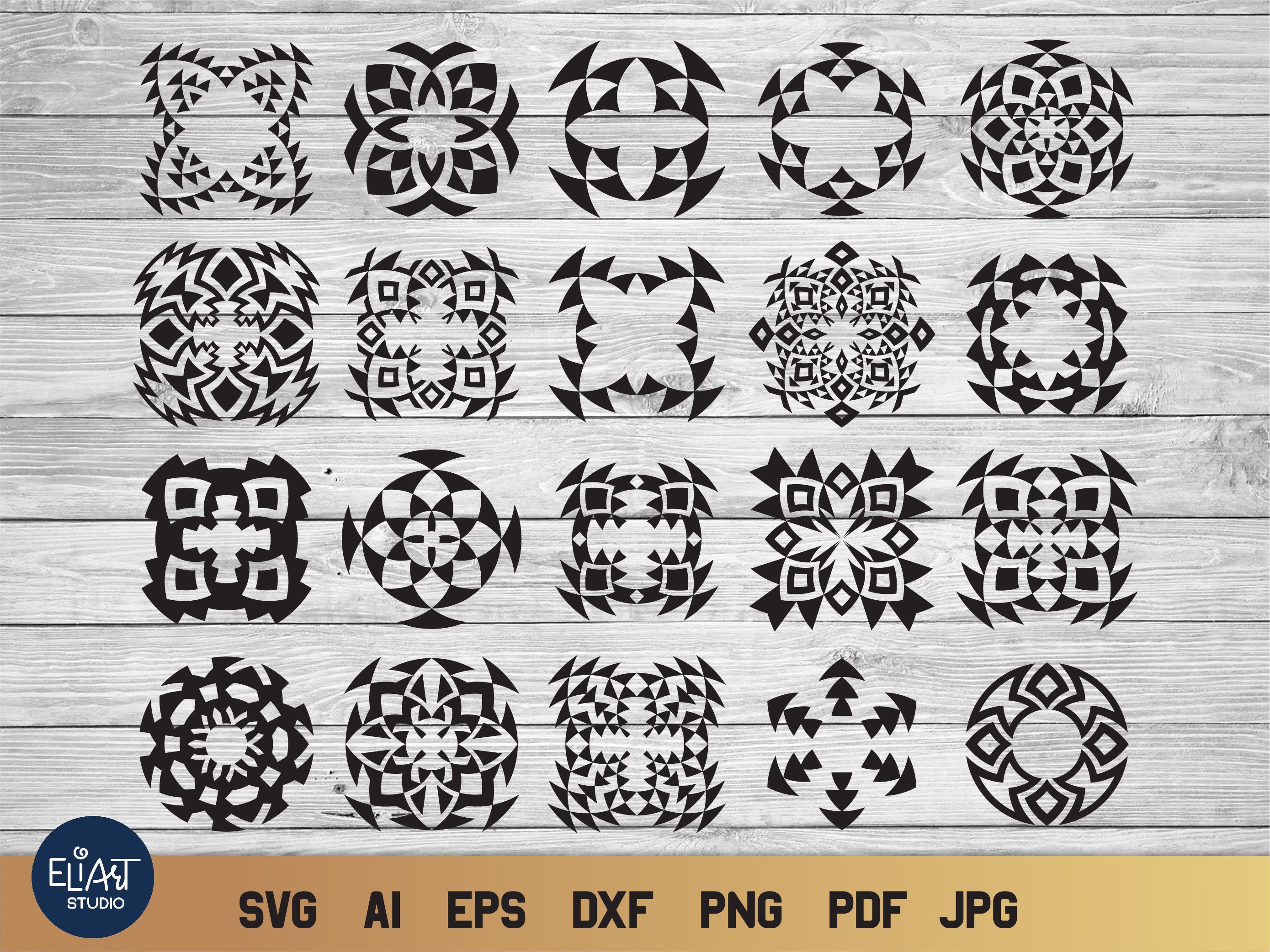 Tribal Pattern SVG Aztec Pattern SVG Aztec SVG 20 Elements - Etsy