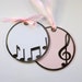 Gift Tags SVG, Music Gift Tag Cut Files, Music Notes SVG Gift Tags. - Etsy