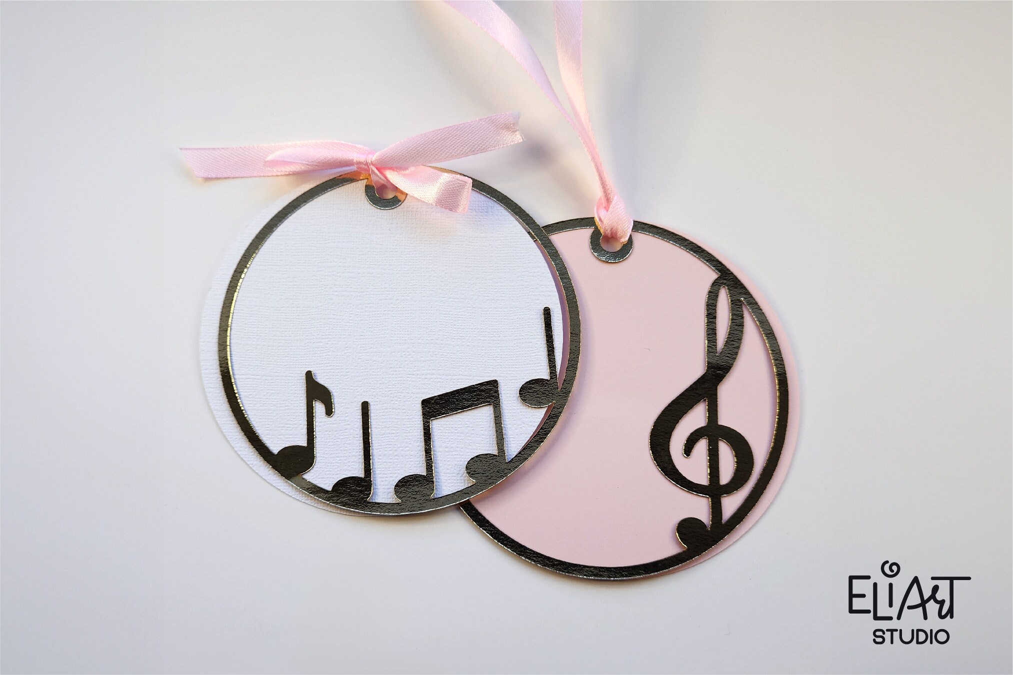 Gift Tags SVG, Music Gift Tag Cut Files, Music Notes SVG Gift Tags. - Etsy