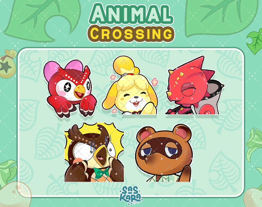 Animal Crossing New Horizon Isabelle Tom Nook Flick and Friends Twitch ...