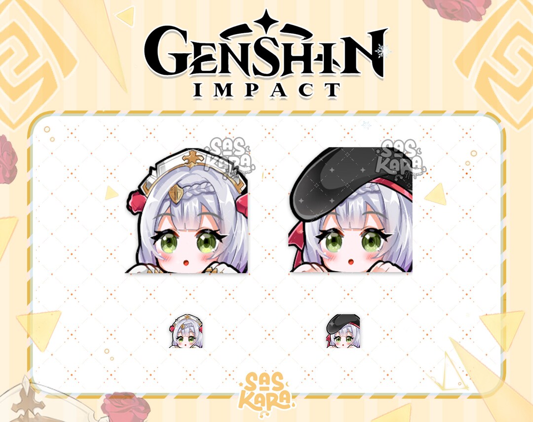 Noelle Lurk Geo Genshin Impact Twitch Discord Emotes Twitch Graphics - Etsy