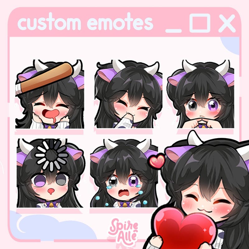 Twitch Emote Commission - Etsy