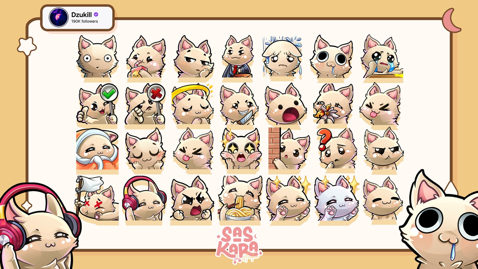 Custom Commission Twitch Discord Emotes Twitch Graphics - Etsy