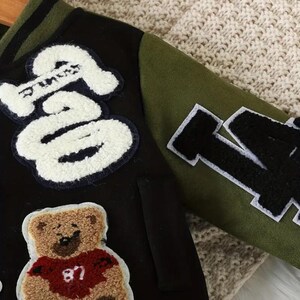 Kids Varsity Jacket – Stylish & Cozy Customizable Letterman Jacket for ...