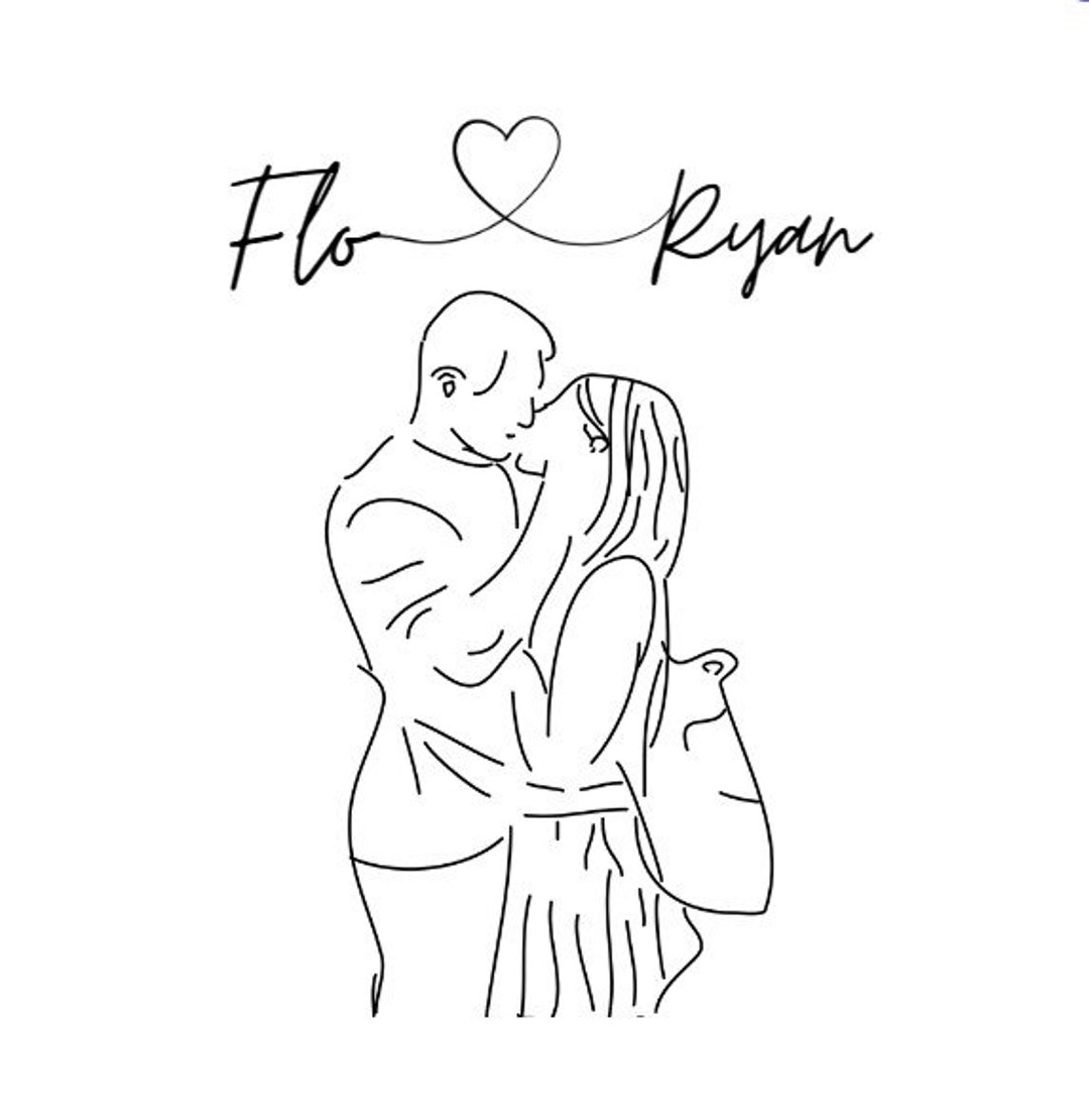 Custom Line Drawing Minimalist Illustration Minimalist - Etsy