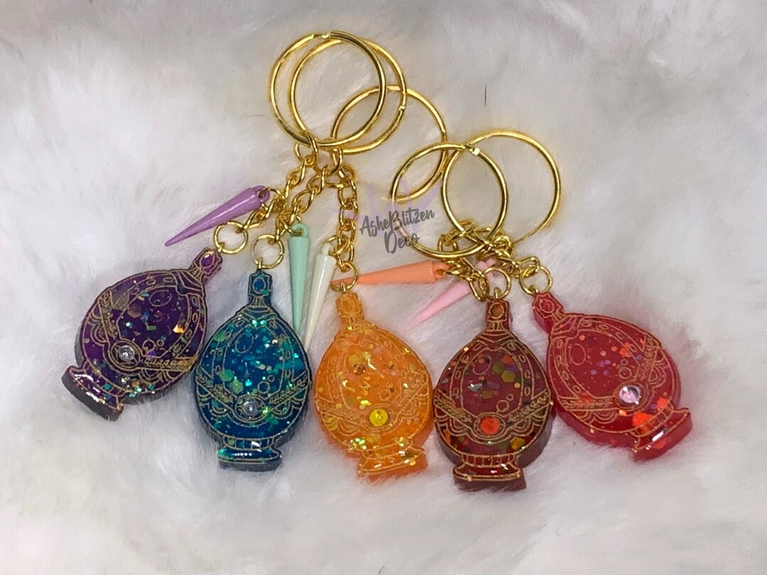 Puella Magical Soul Gem Keychains - Etsy