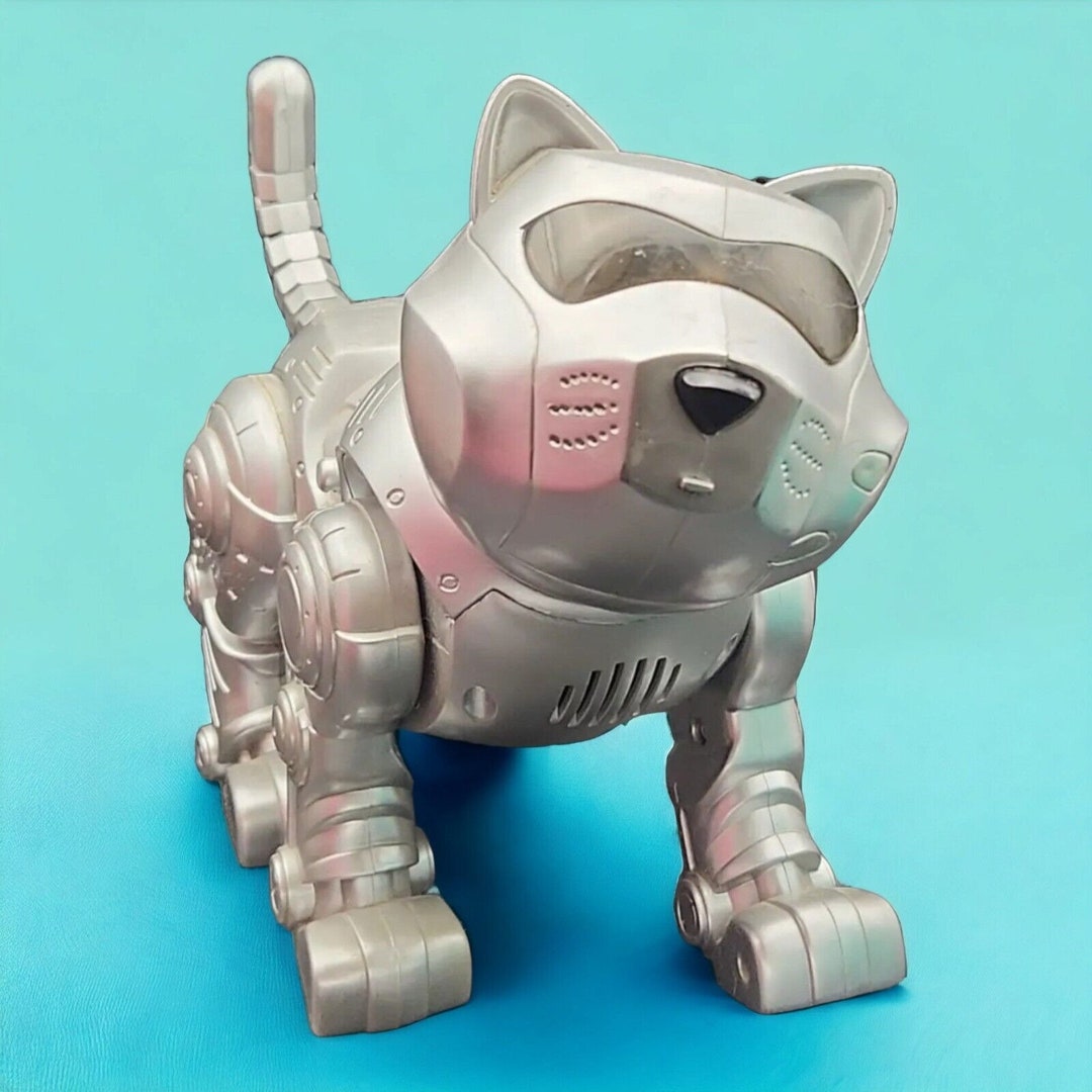 Tekno Robotic Kitty by Manley Quest Robot Cat - Etsy