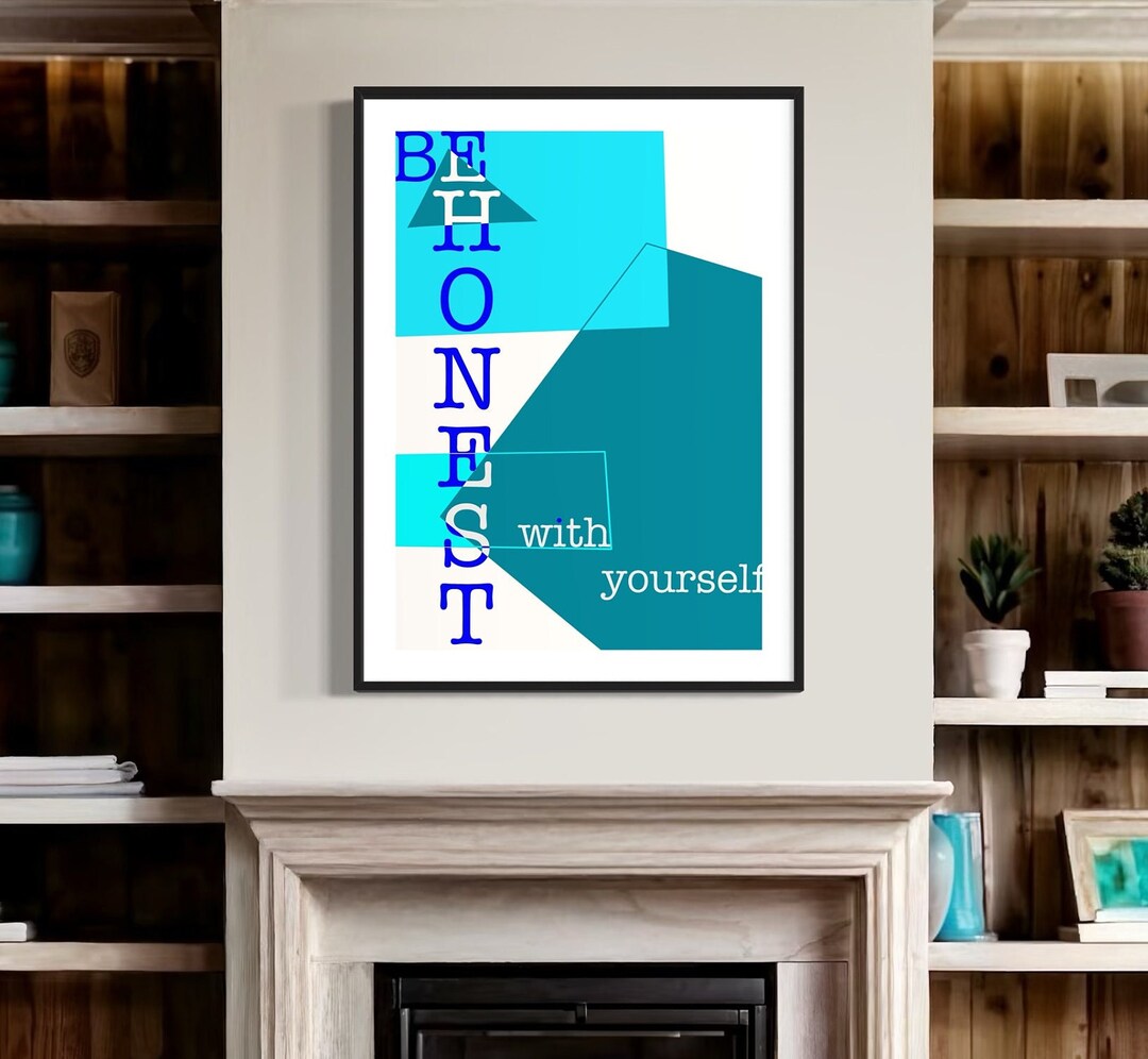 Be Honest, Posters, Clipart, JPEG , Printable Digital Download, Digital ...