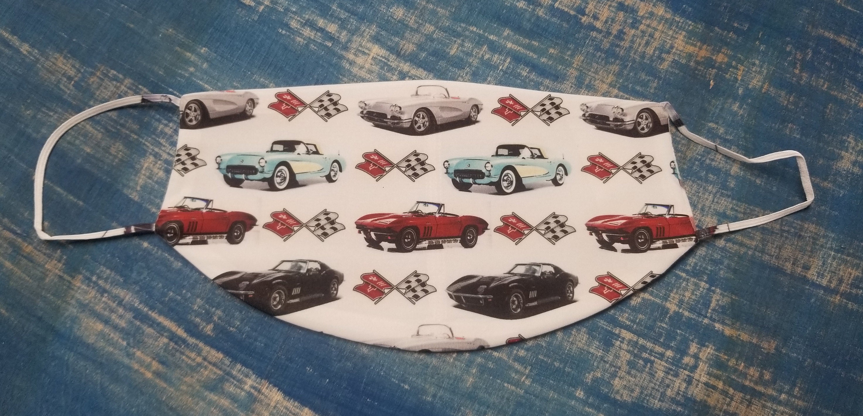 Chevy Corvette Washable Face Covering Mask *FREE Shipping!* - Etsy