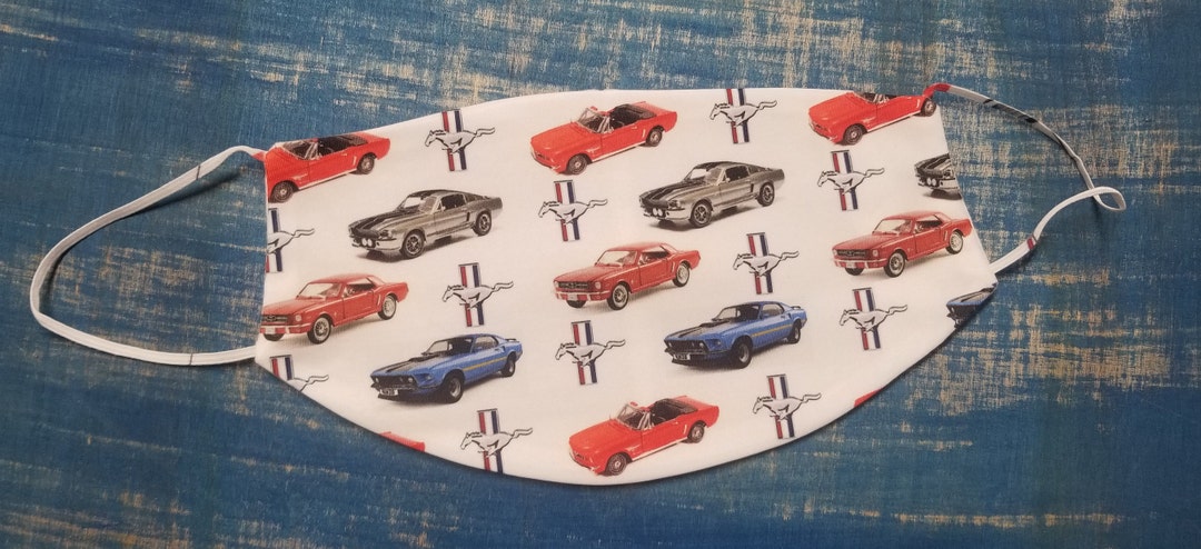 Ford Mustang Washable Face Covering Mask *FREE Shipping!* - Etsy