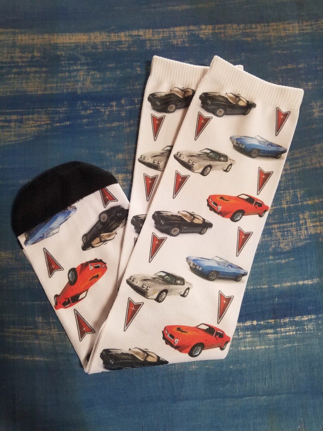 Men's Pontiac Transam Firebird Classic Car Dress Socks - Etsy