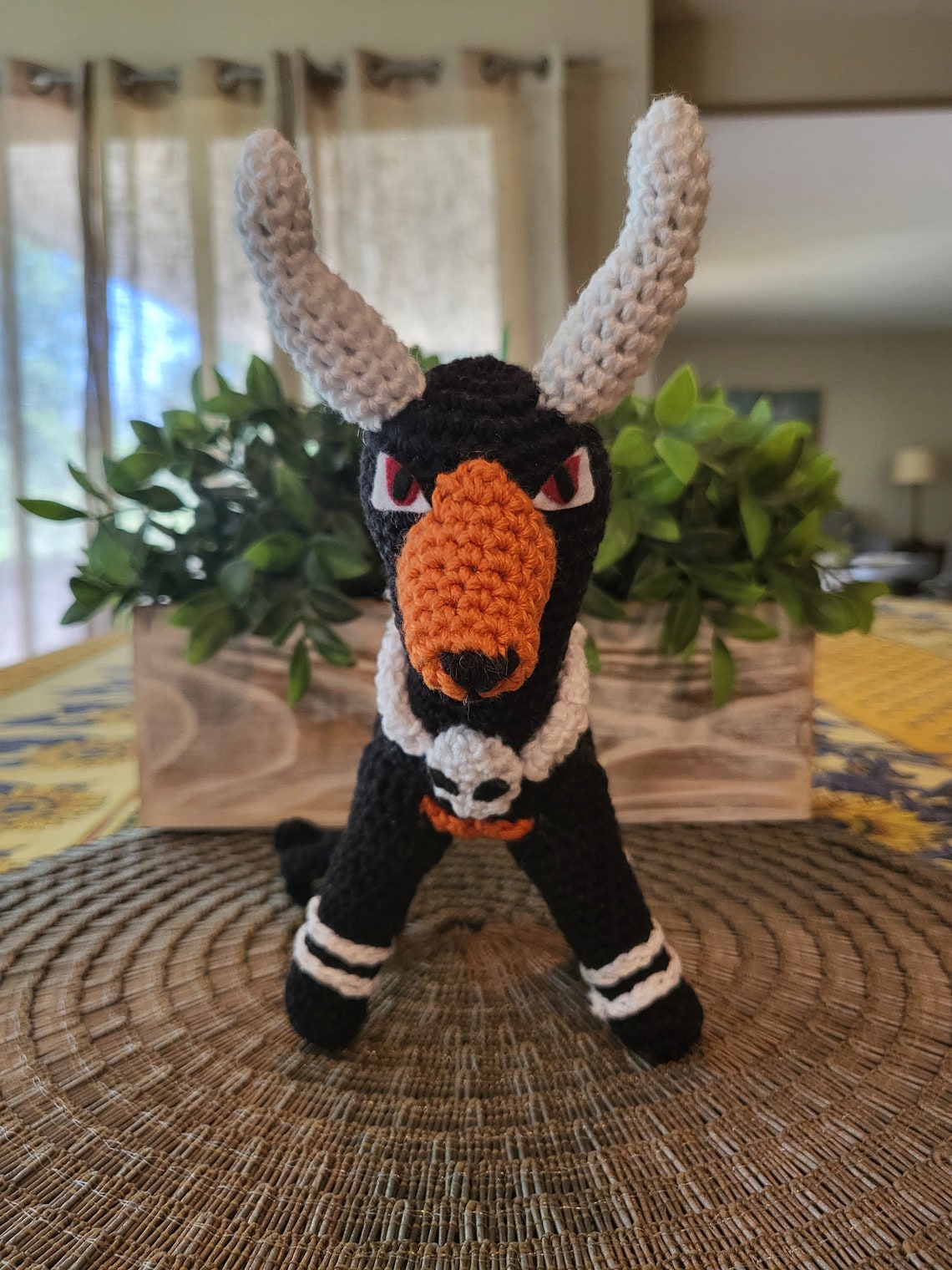 Houndoom Amigurumi Plush / Handmade Crochet Plush / 10 Tall / 100% Cotton Yarn - Etsy