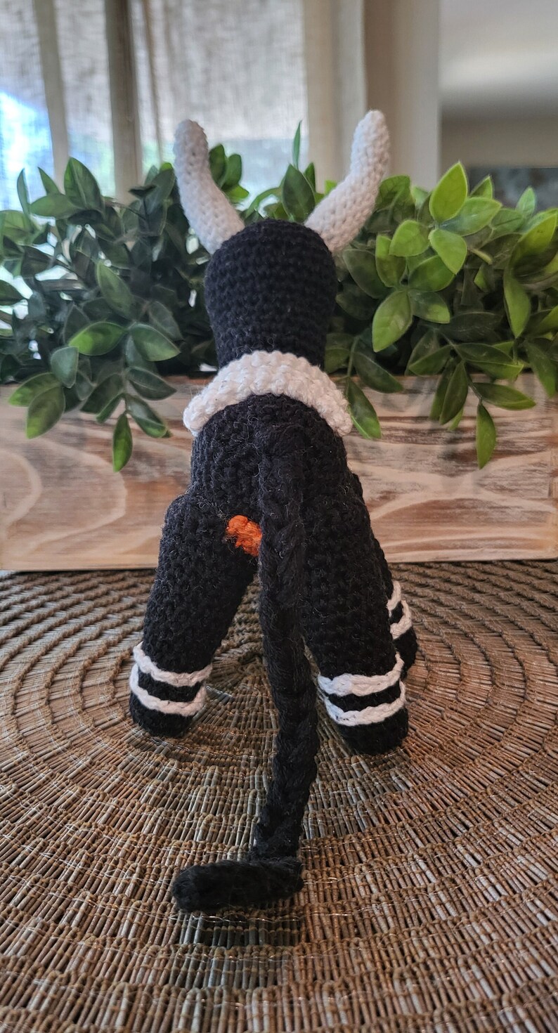Houndoom Amigurumi Plush / Handmade Crochet Plush / 10 Tall / 100% ...