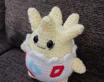 Togepi Crochet Pattern - Etsy