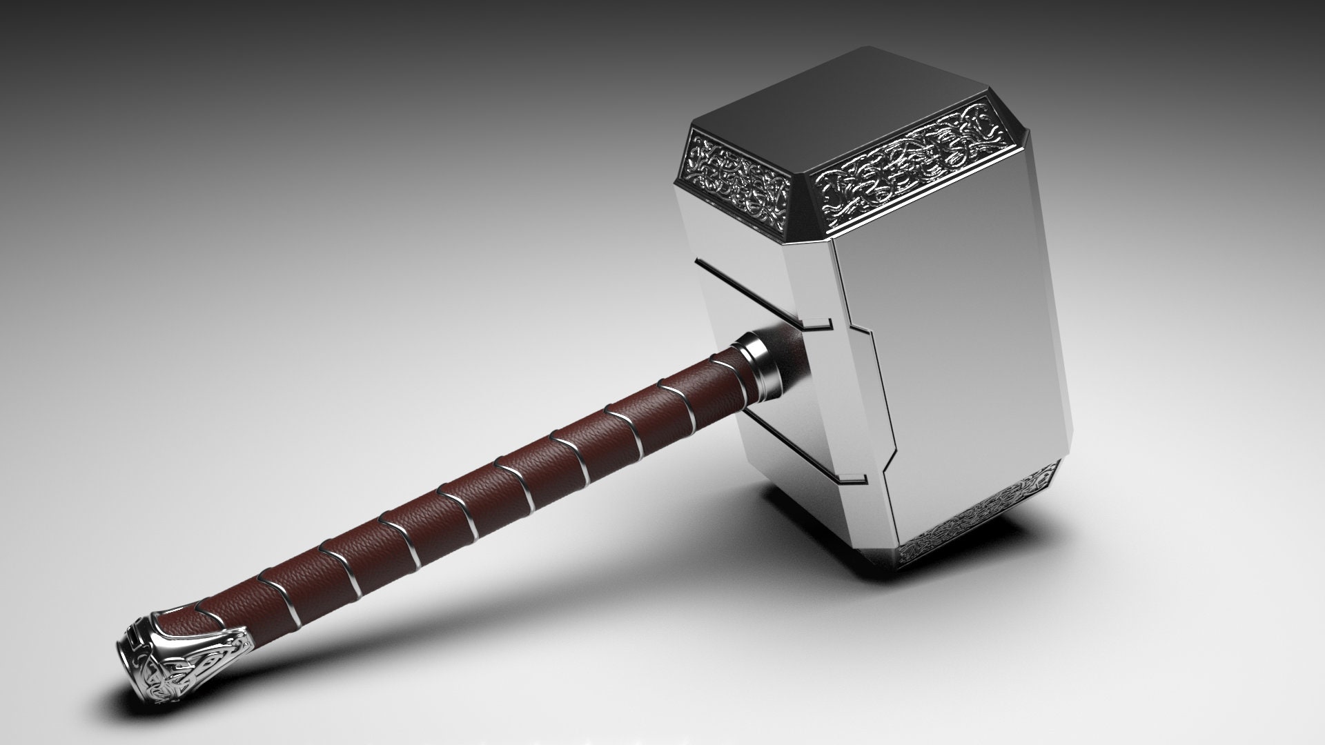 Mjolnir Hammer of Thor. 3D File. Super Accurate Version. Easy - Etsy Norway