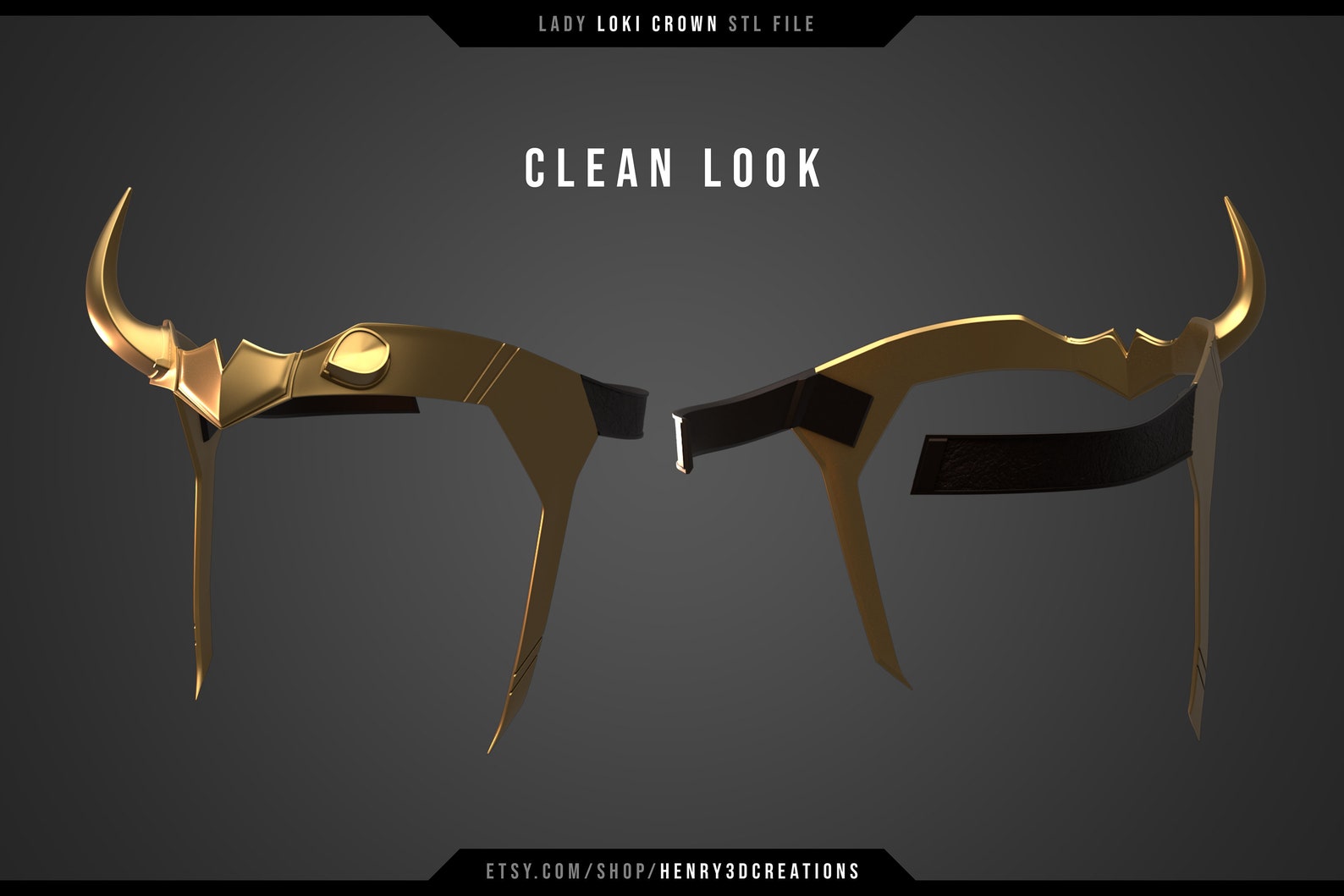 3D Printable Lady Loki Tiara. Loki Crown. STL Files - Etsy