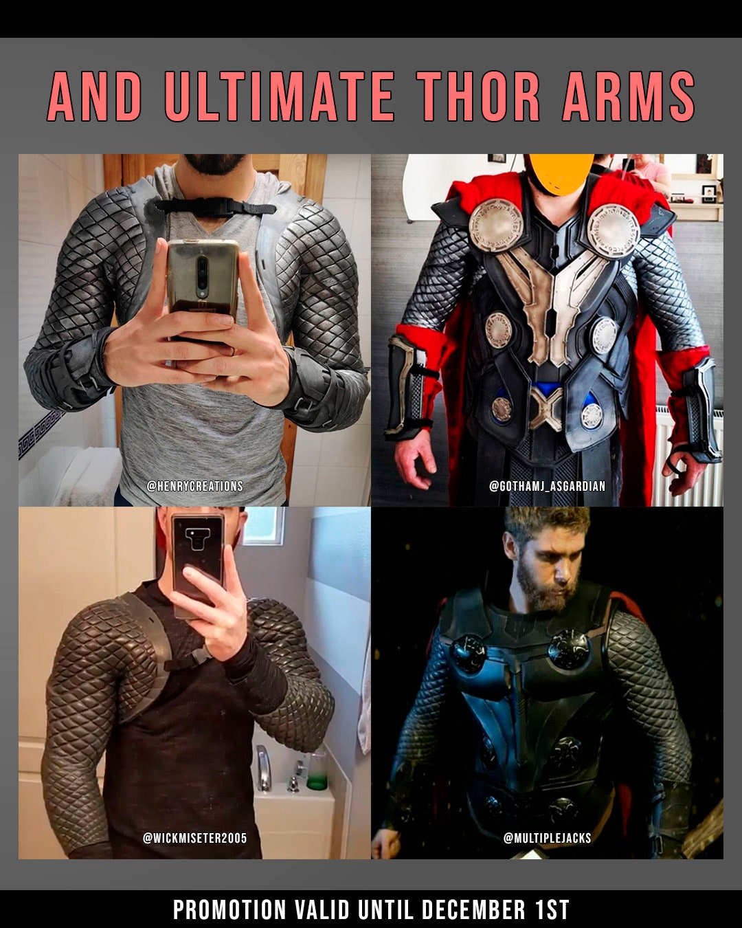 Thor Armor Pattern Cosplay. Thor Scale Armor STL Files. Thor - Etsy UK
