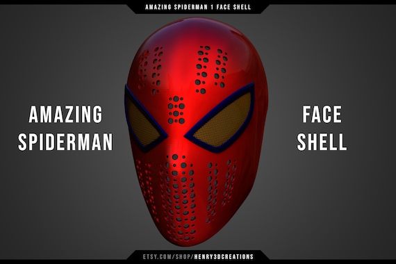 The Amazing Spider Man Mask Template