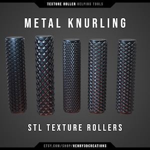 Knurling Texture Pattern Chart Sample