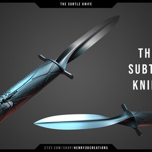 His Dark Materials 3D Printable the Subtle Knife. STL File - Etsy