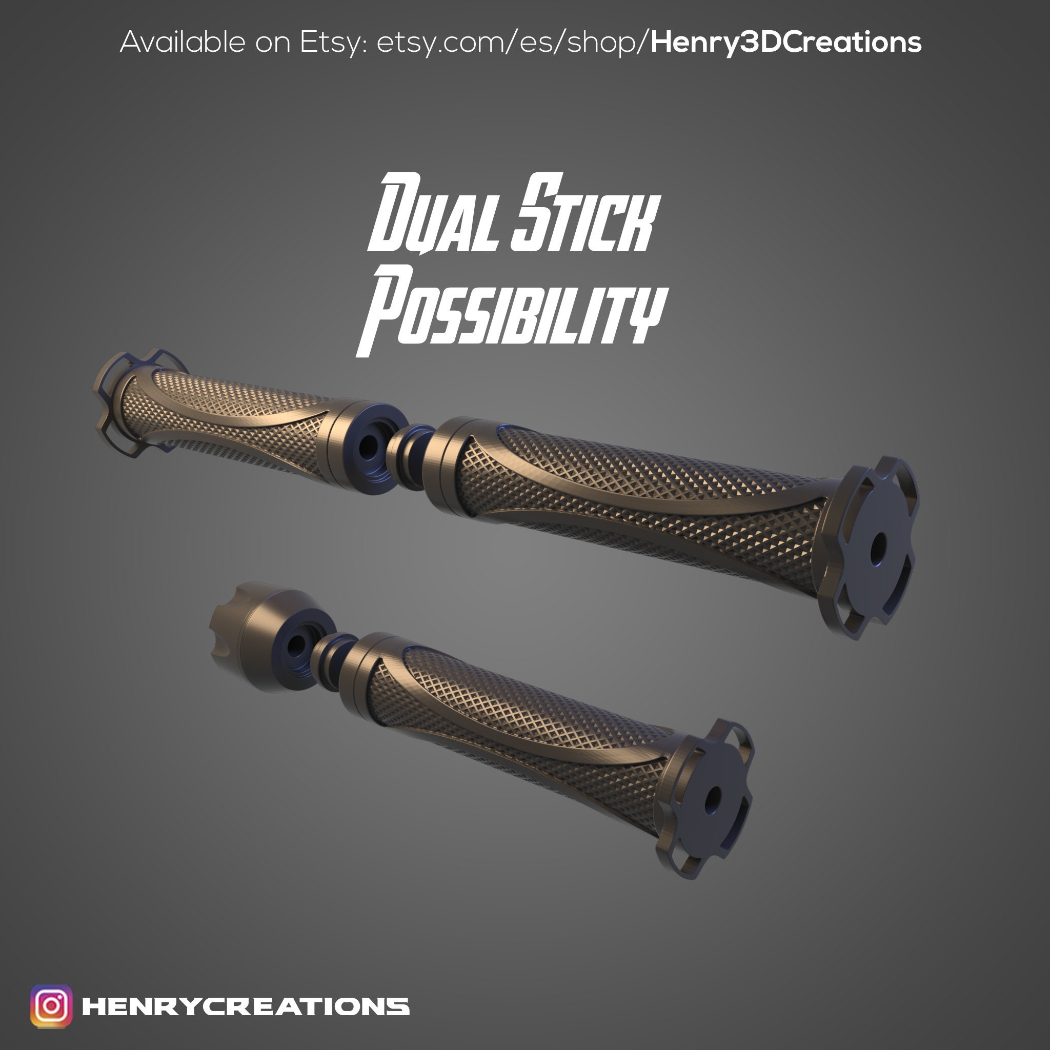 Black Widow Baton Super Accurate. Avengers. 3D Printable Model for ...