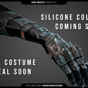 Ring Wraith Gauntlet STL Files. Includes STL Molds. - Etsy