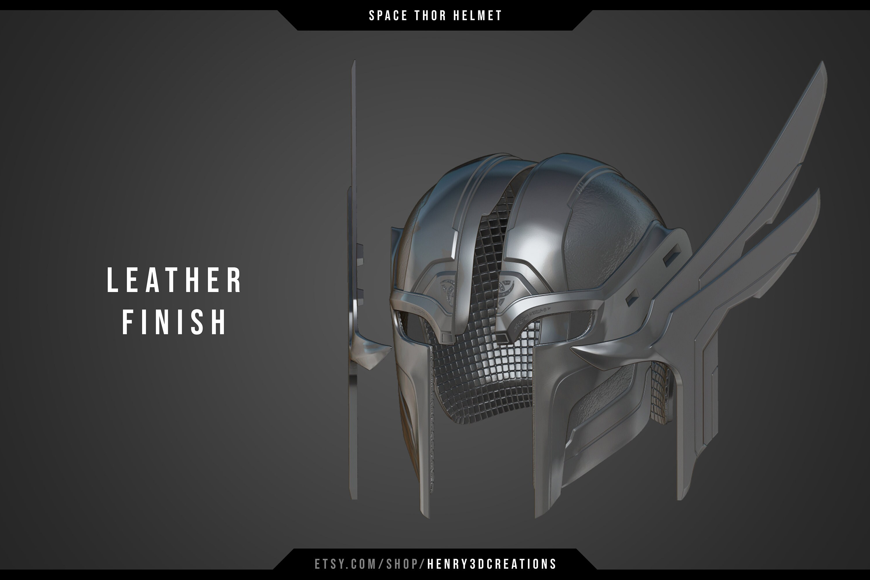 Thor Mandalorian Helmet 3D Printable STL file. Thor Armor. Space Thor ...