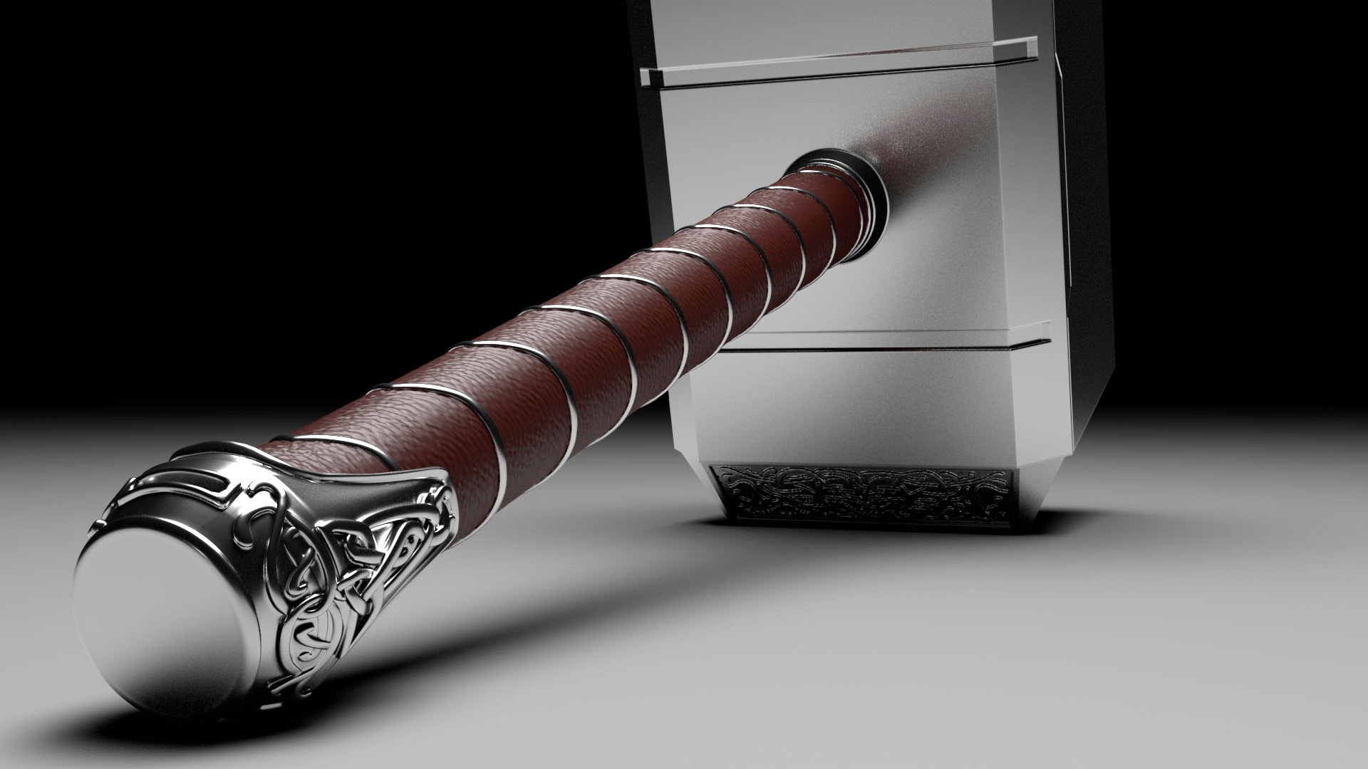 Mjolnir Hammer of Thor. 3D File. Super Accurate Version. Easy to ...