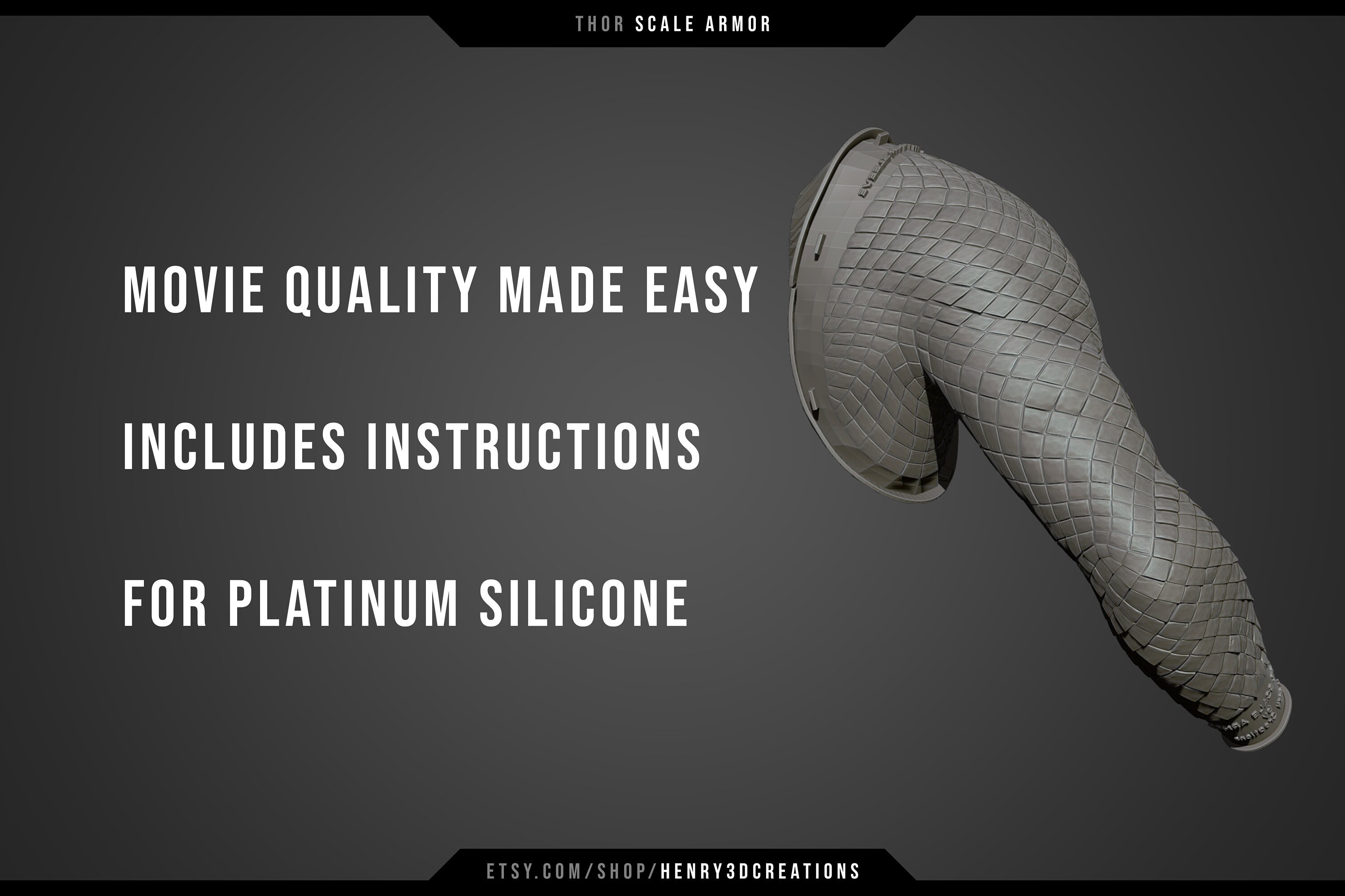 Thor Armor Pattern Cosplay. Thor Scale Armor STL Files. Thor Sleeves ...