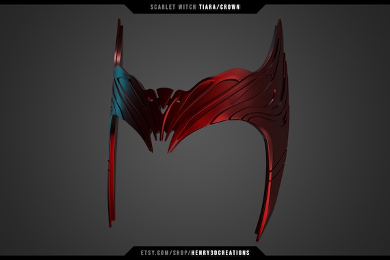 Scarlet Witch Tiara. Crown. Wanda Tiara. 1:1 Scale STL File - Etsy