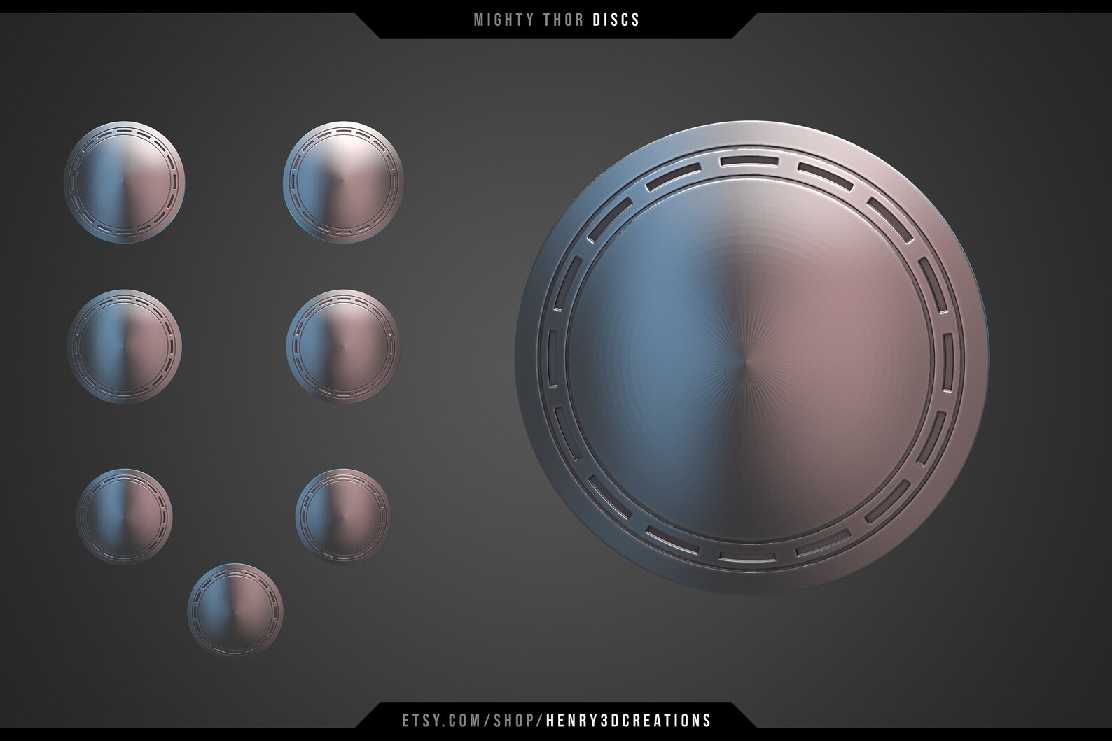Thor Armor. 3D Printable Mighty Thor Vest Discs. Thor Armor. - Etsy