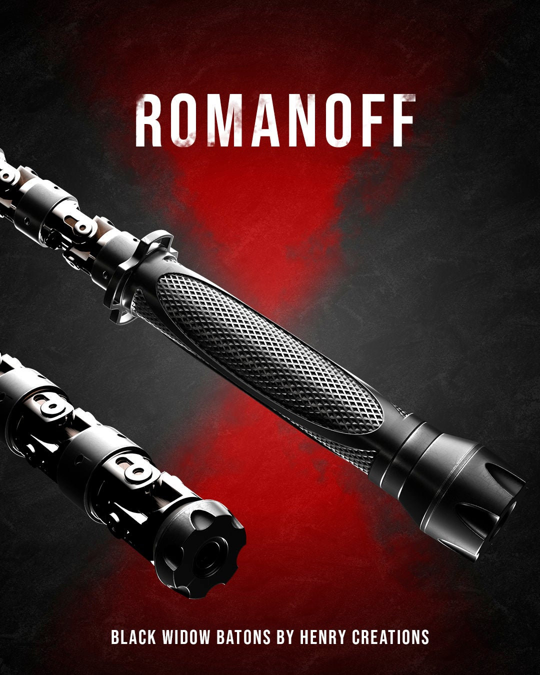 Black Widow Baton Super Accurate. Avengers. 3D Printable Model - Etsy