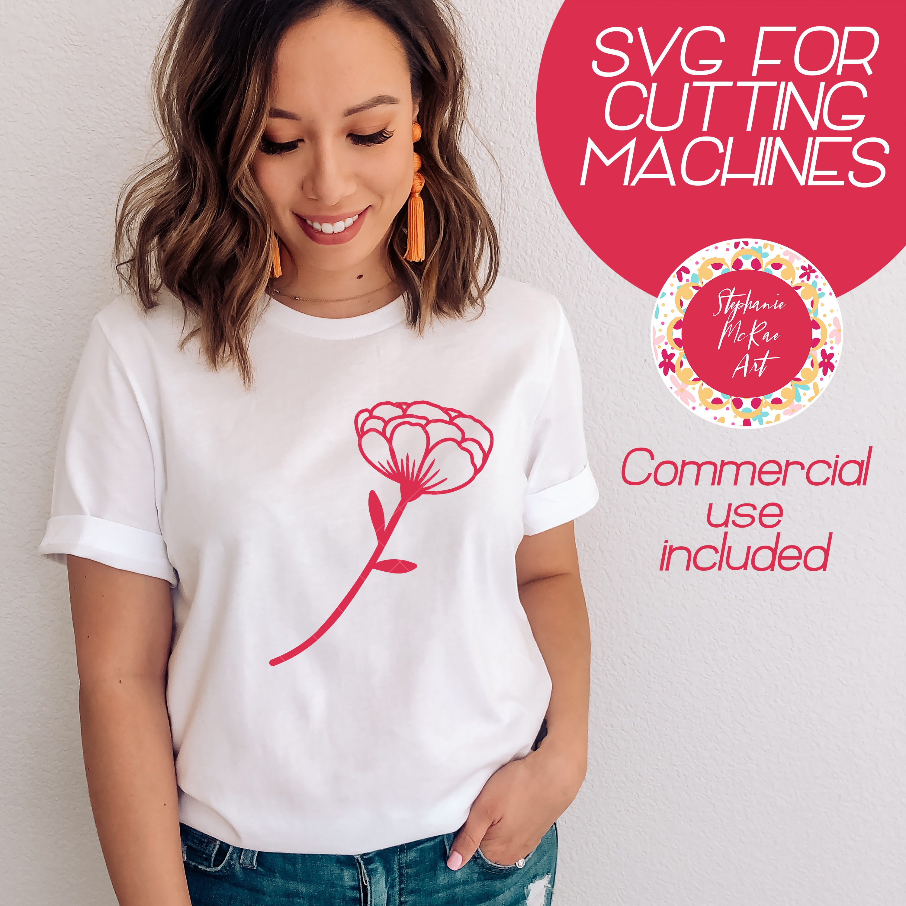 Floral Svg Bundle Flower Svg Botanical Svg Flower Svg - Etsy