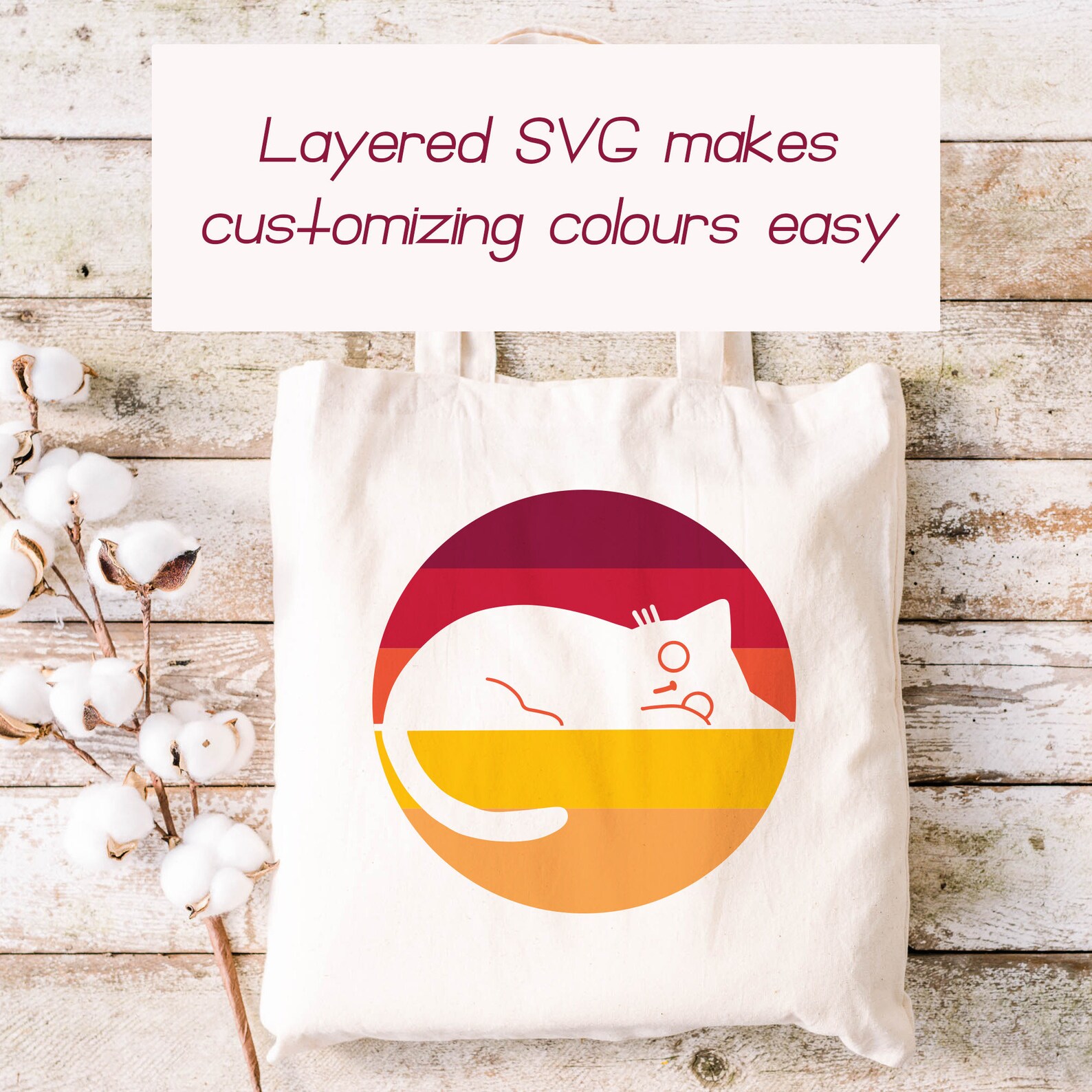 Retro Cat SVG, Clipart, PNG (digital Download) - Etsy