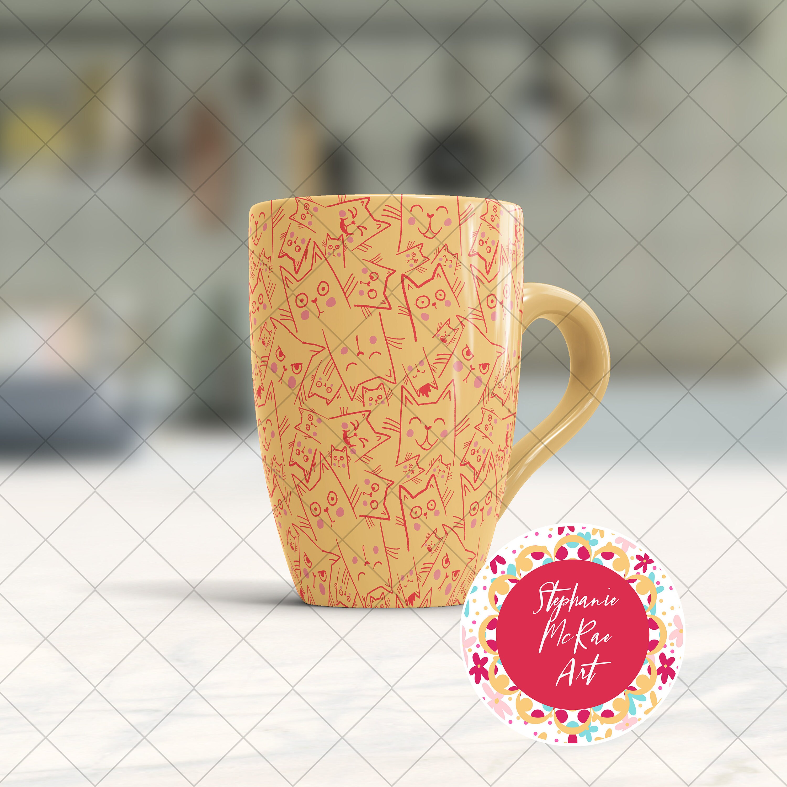 Cat Doodle Digital Paper Pack Cat Patterns Doodle Paper - Etsy Canada