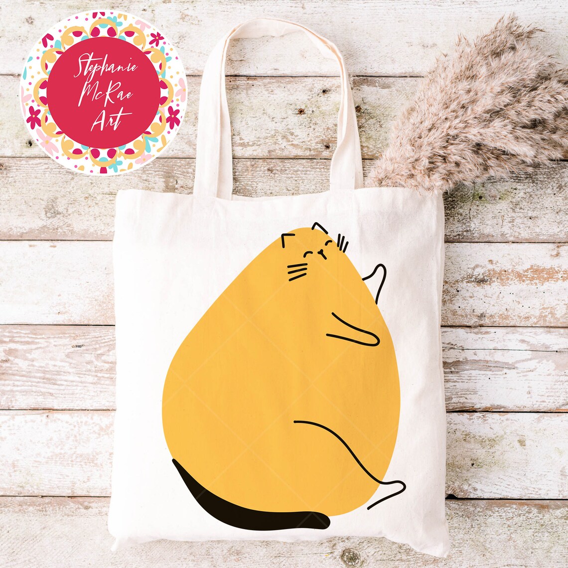 Chonky Cat SVG Bundle Fat Cat SVG Bundle Cute Black Cat - Etsy