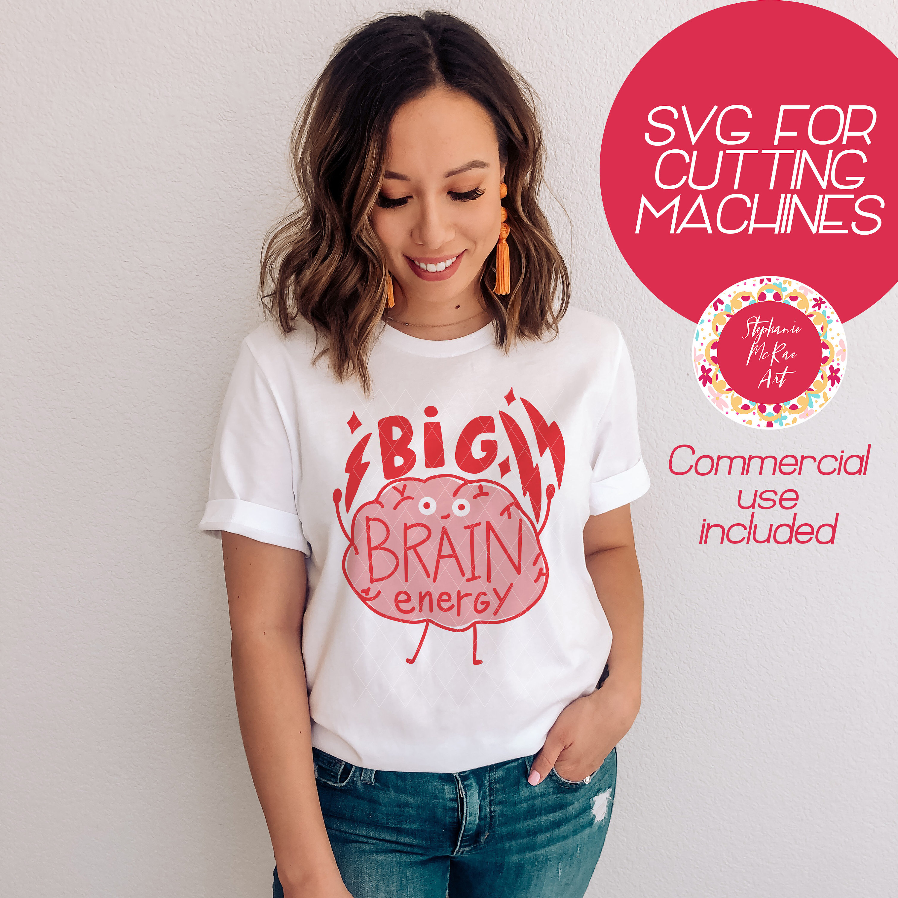 Big Brain Energy svg salud mental svg descarga digital - Etsy México