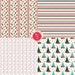 Vintage Christmas Digital Paper Pack, Retro Holiday Scrapbooking ...