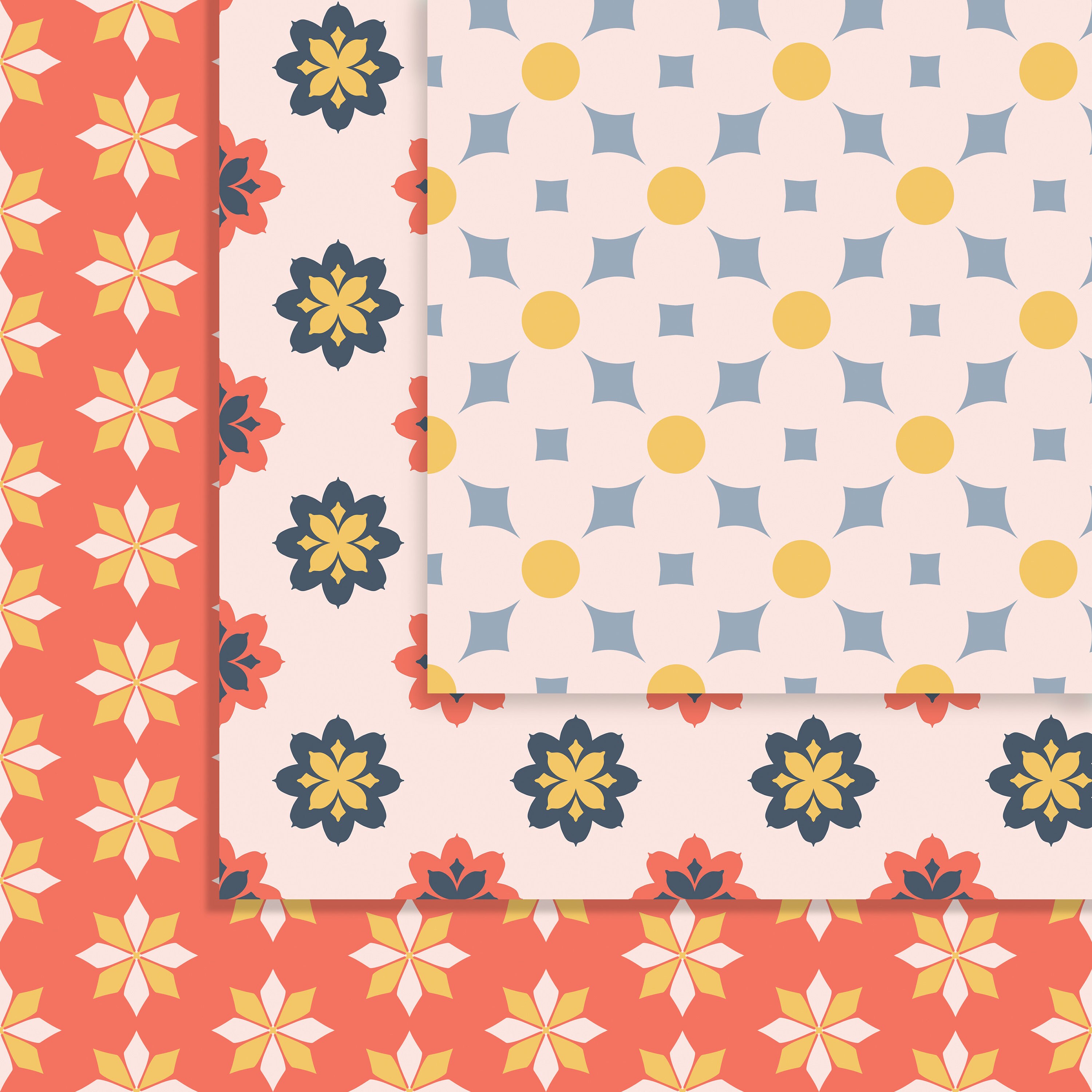 Pretty Floral Digital Paper Pack Digital Download Seamless - Etsy