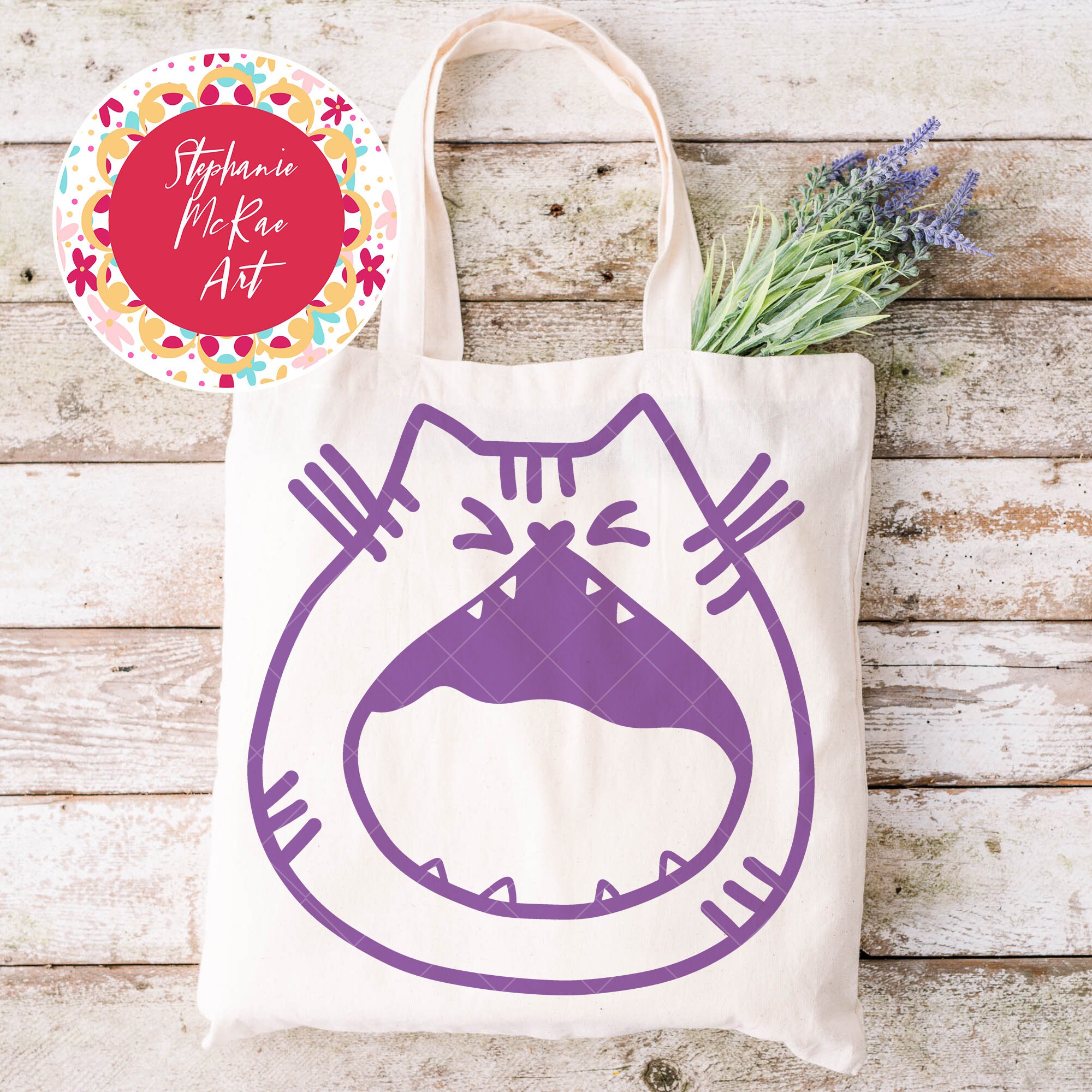 Screaming Cat SVG Cat Svg Cat Lover Svg Cat Mom Svg Mood - Etsy