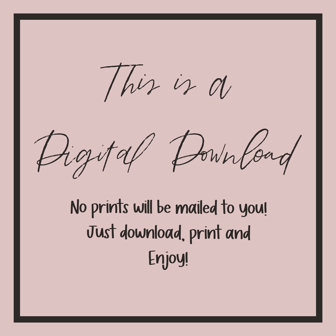 Love Floral Printable Doodle Printable Digital Download - Etsy